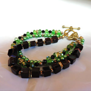 Hand Crafted | Jewelry | Handcrafted 8 Long Multi Strand Bracelet ...
